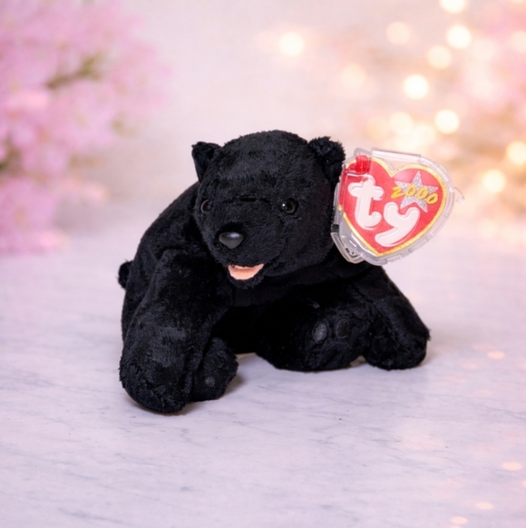 Ty | Toys | Ty Black Bear Plush | Poshmark